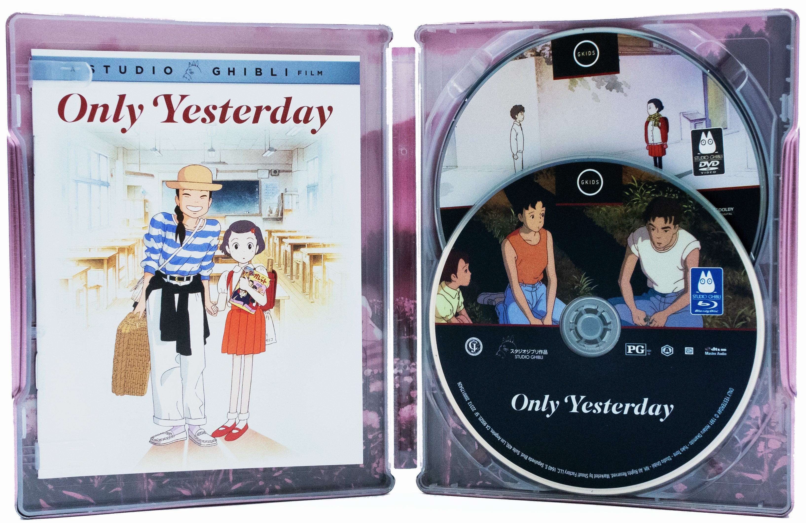 Only Yesterday Steelbook — GKIDS Films